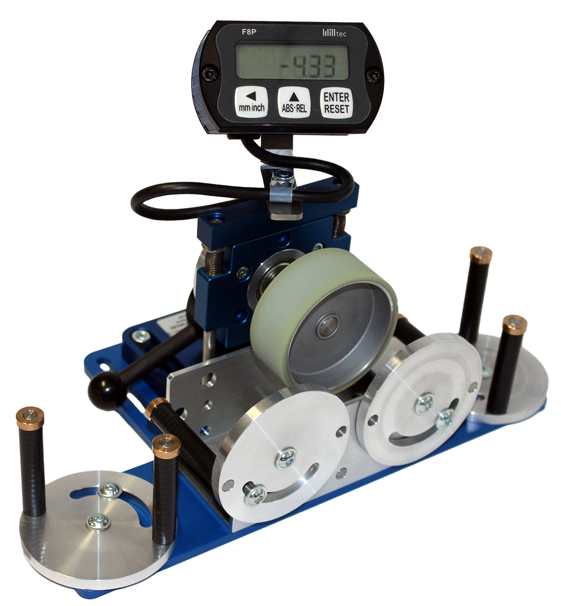 Elektronischer Meterzähler WF58-Rollmaster 50 mm | Winkelflansch ...